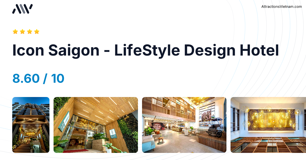 Icon Saigon - LifeStyle Design Hotel
