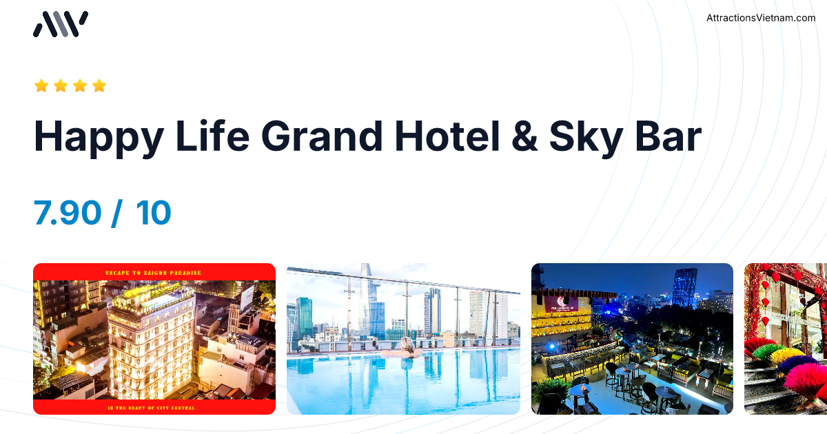 Happy Life Grand Hotel & Sky Bar Ho Chi Minh City