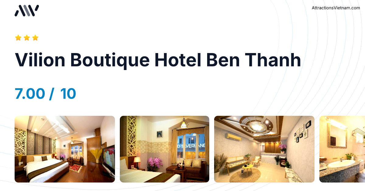 Vilion Boutique Hotel Ben Thanh