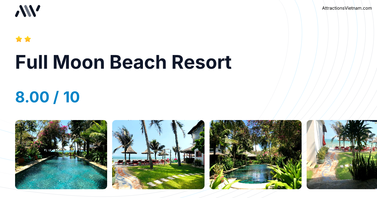 Full Moon Beach Resort, Mui Ne