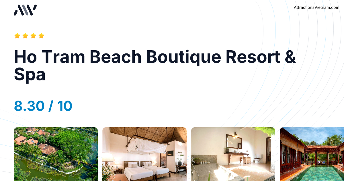 Ho Tram Beach Boutique Resort & Spa
