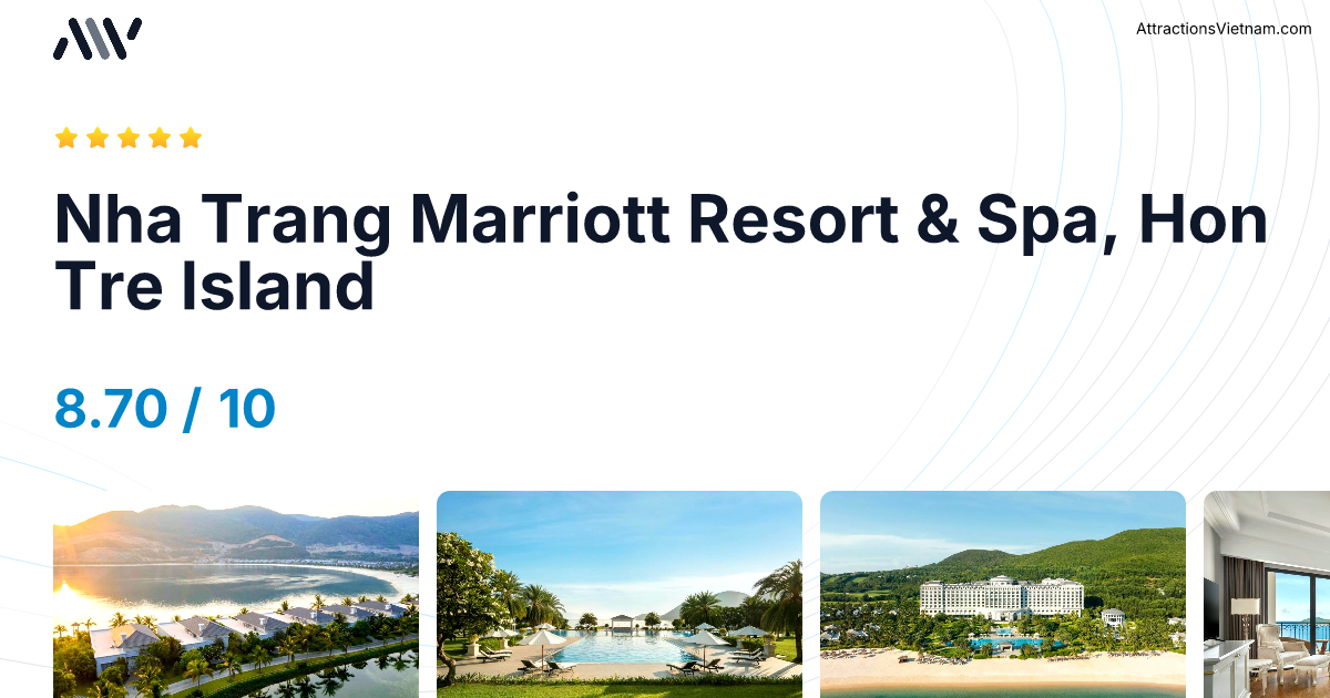 Nha Trang Marriott Resort & Spa, Hon Tre Island